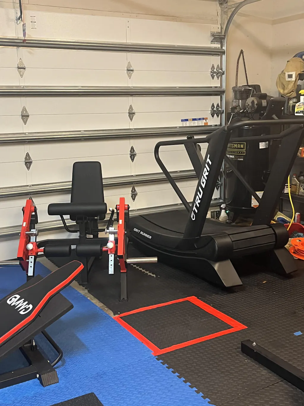 Curved Manual Running Treadmill | Tru Grit Fitness