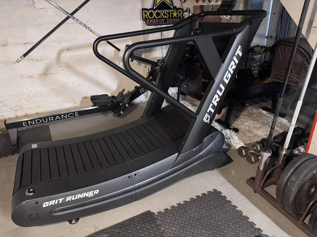 Curved Manual Running Treadmill | Tru Grit Fitness