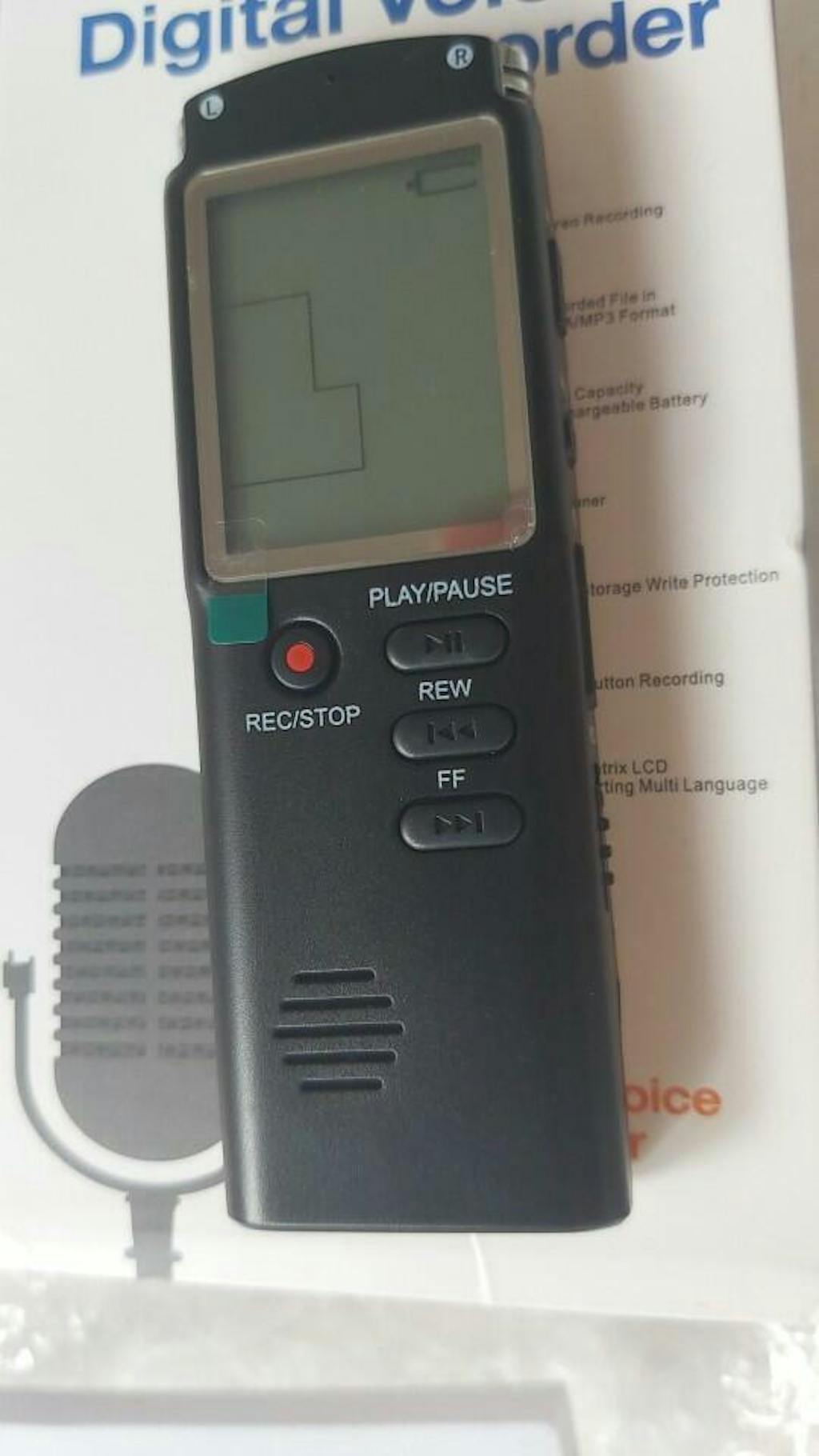 MaxxPick The Auto Voice Recorder with Voice-activated Recording, 60 ...