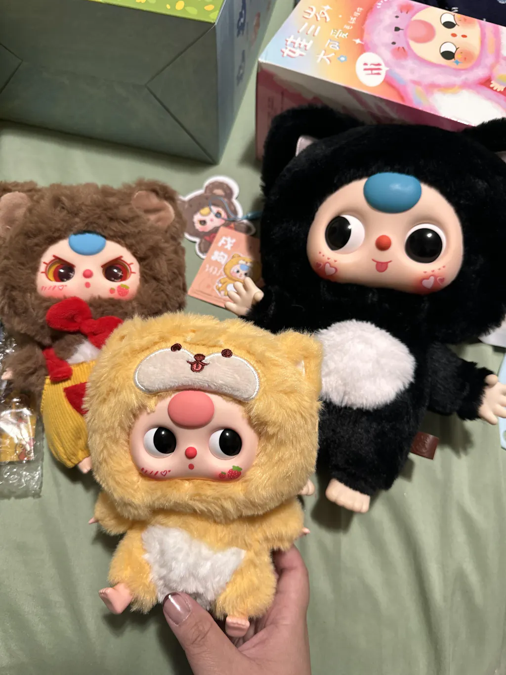 Baby Three 400% Big Plush Animal Series Blind Box