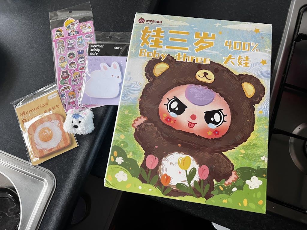 Baby Three 400% Big Plush Animal Series Blind Box