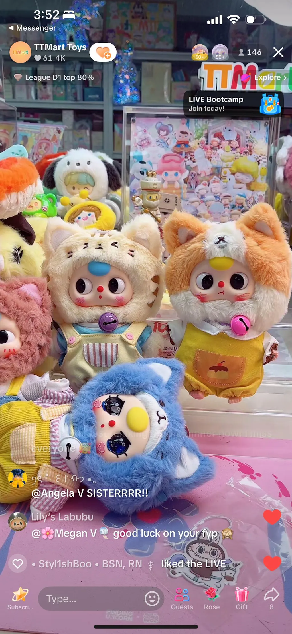 YOOKI V1 First Generation Cute Mix Pass Plush Series Blind Box