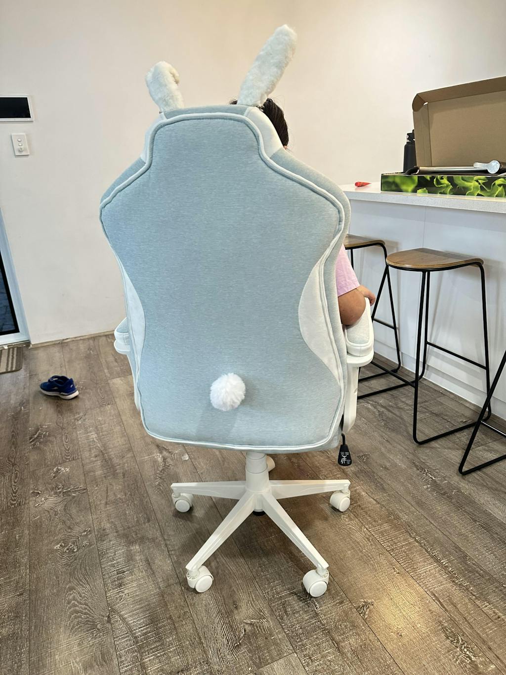 TTRacing Duo V4 Air Threads Fabric Gaming Chair - BunnyBliss