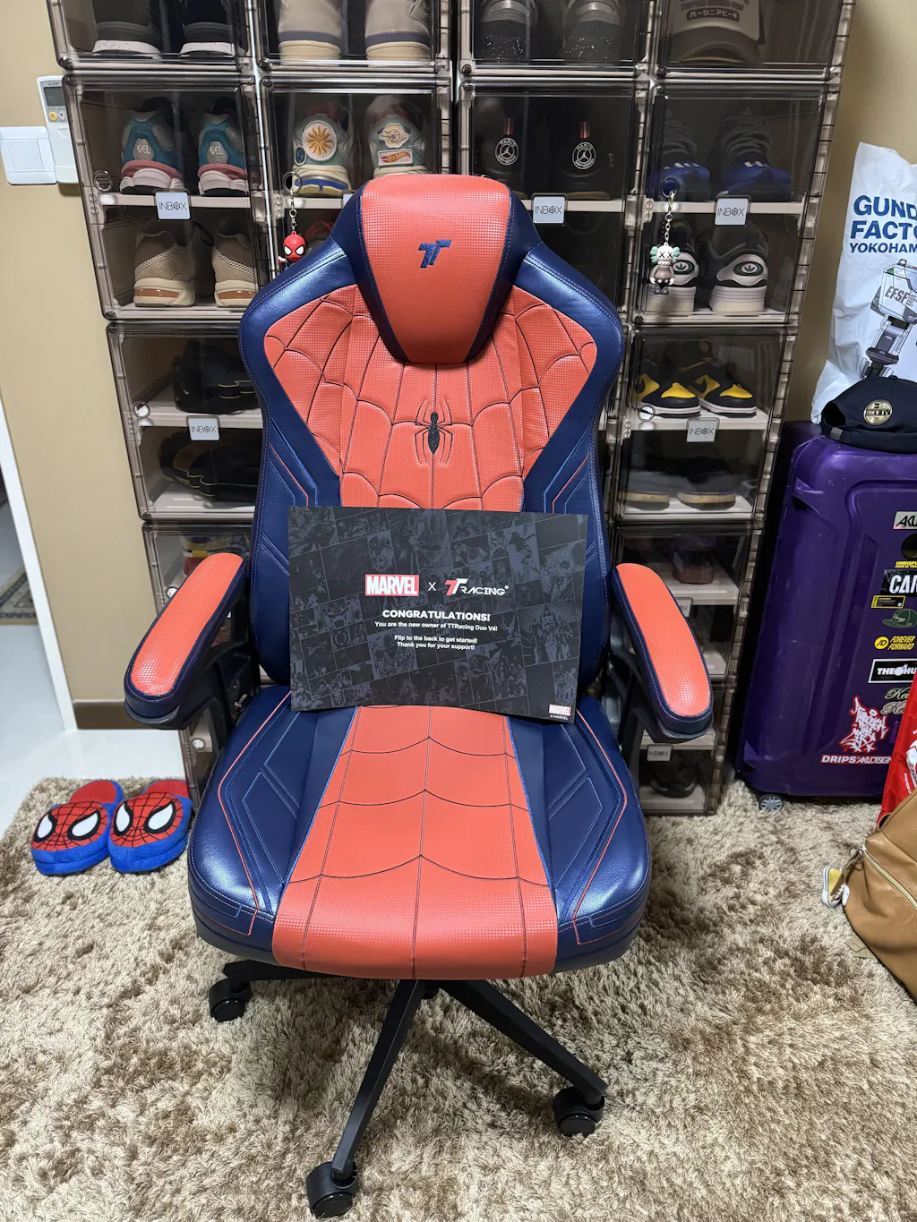 TTRacing Duo V4 Gaming Chair - Spider-Man Edition – TTRacing Australia