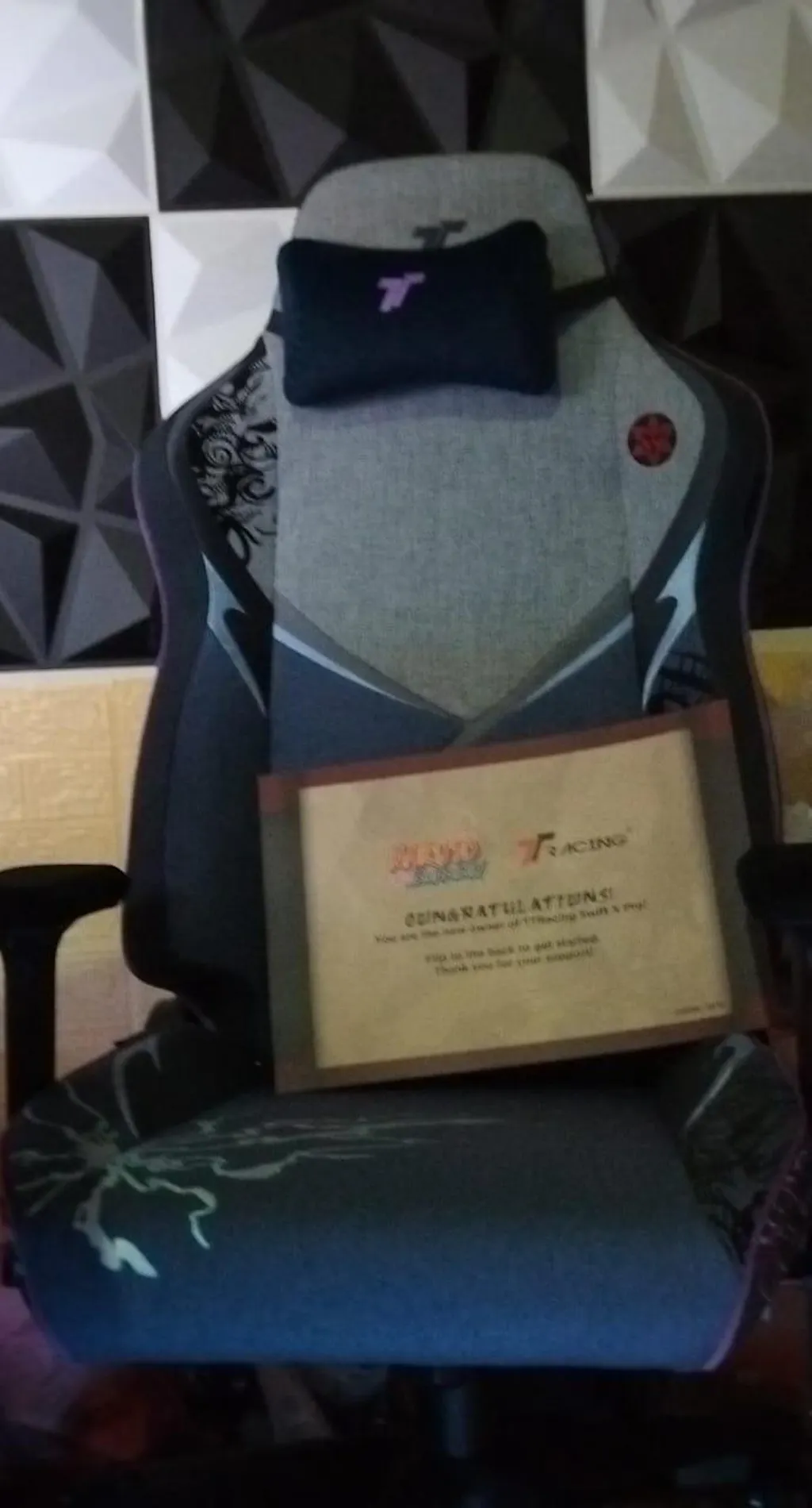 TTRacing Swift X Pro Air Threads Fabric Gaming Chair - Sasuke Edition