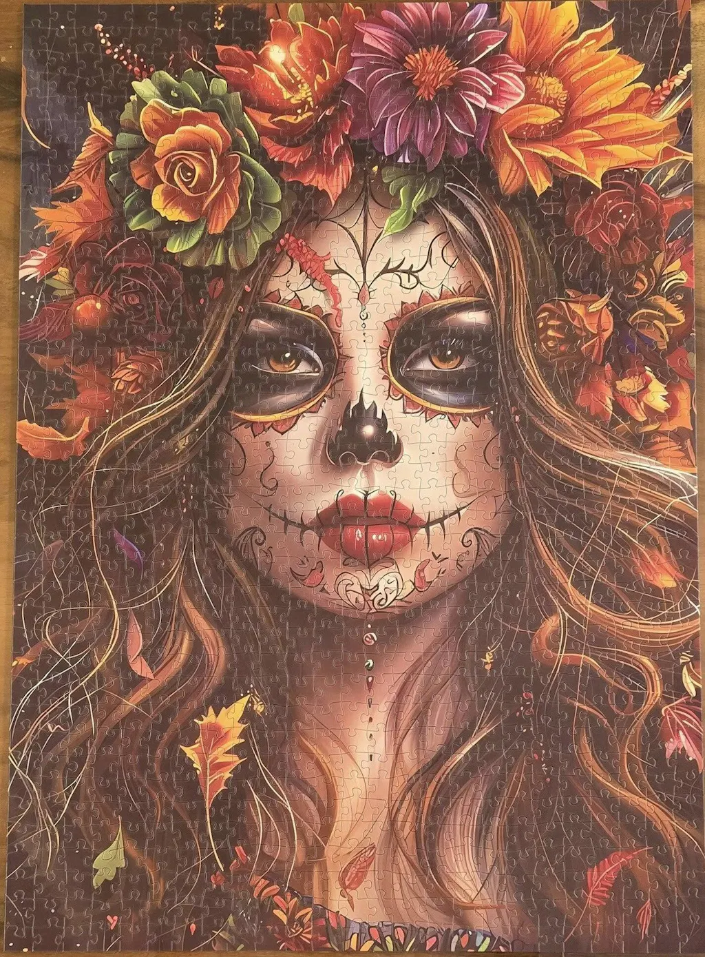 Gothic Floral Enigma Jigsaw Puzzle – Tucocoo