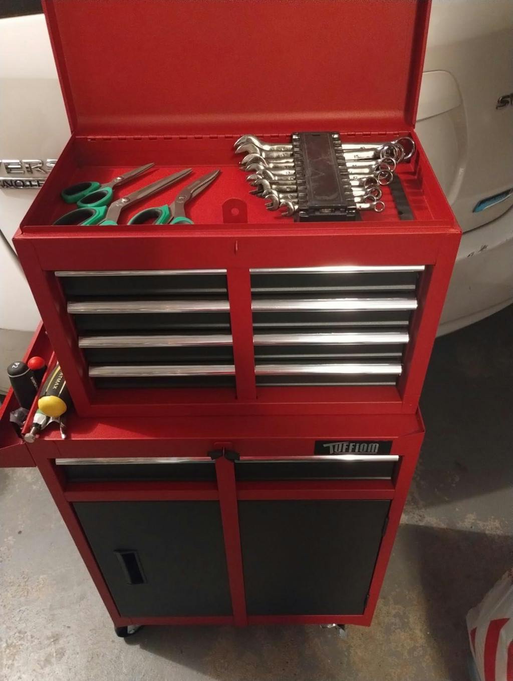 TUFFIOM 5-Drawer Rolling Tool Chest – Tuffiom