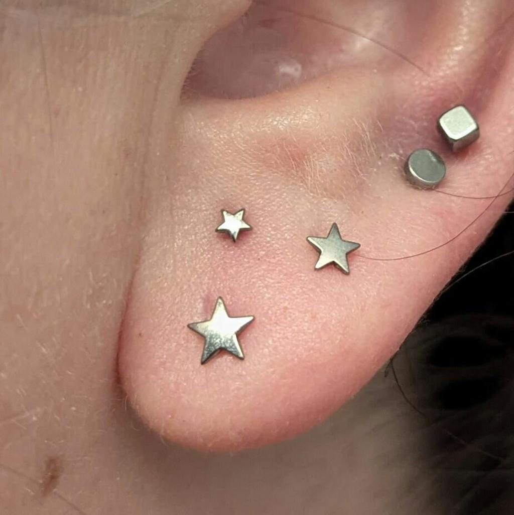 Titanium Stellar Threadless End | NeoMetal Body Jewelry – Tulsa Body ...