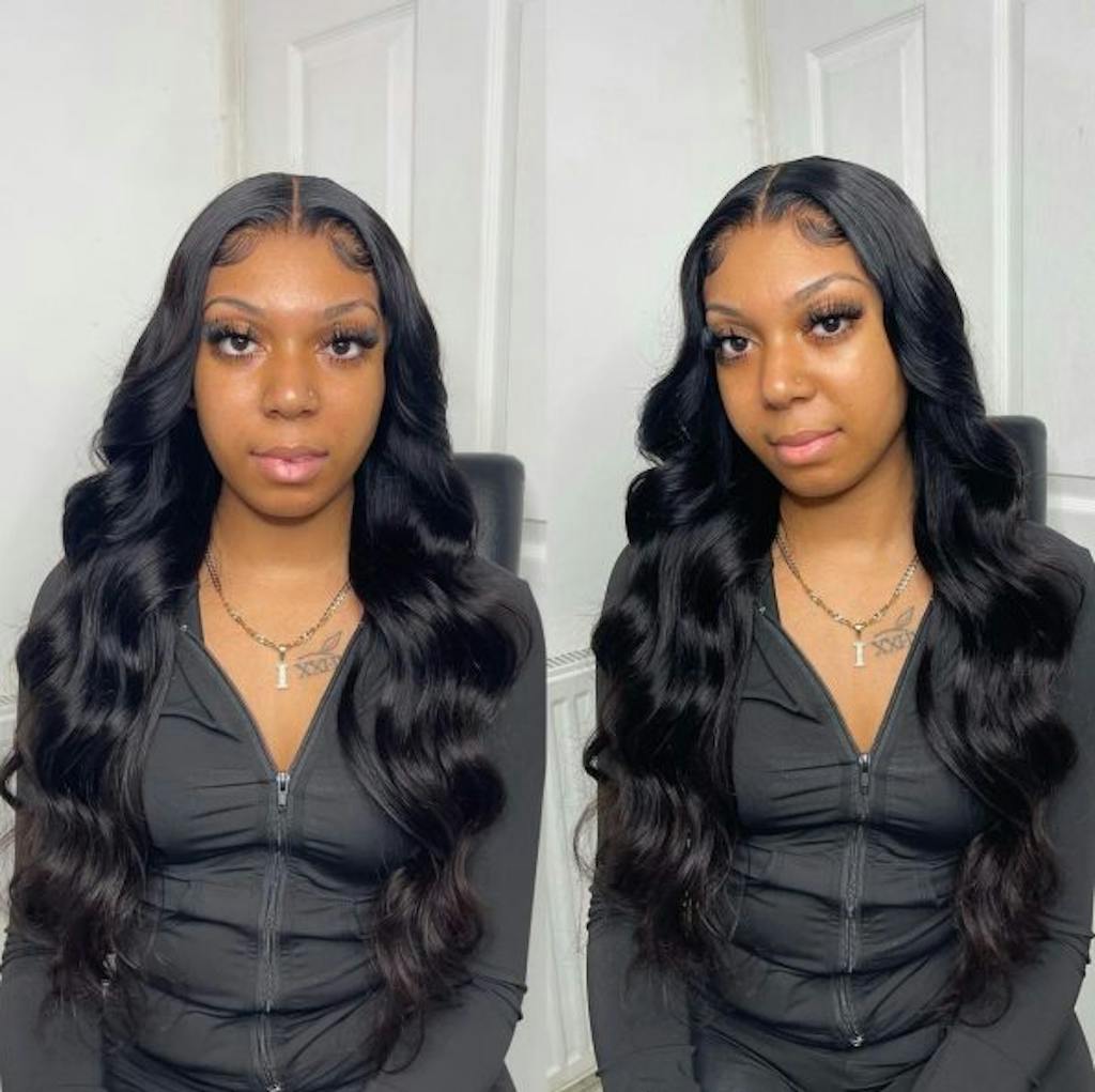 Tuneful Transparent 13x6 Lace Front Human Hair Wigs Raw Indian Body Wa – Tuneful Hair