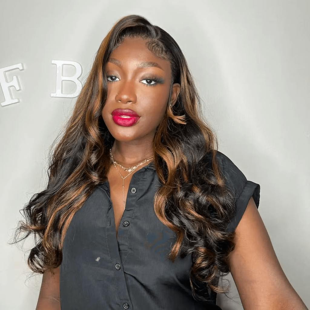 Tuneful Premium 10A Ombre Highlight #1B/30 Colored 210% Density Human ...