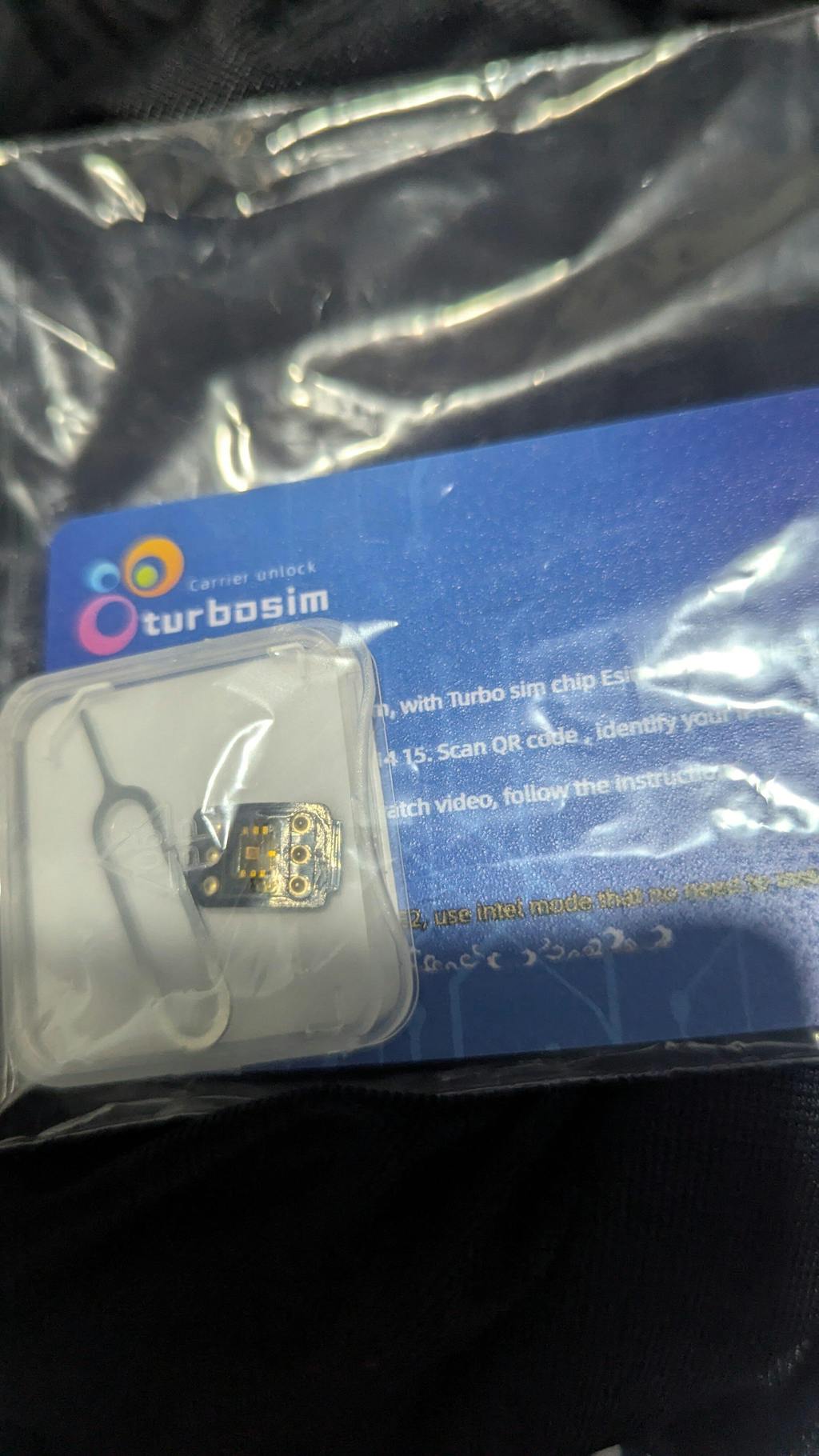 MKSD4 V2.1 Turbo Sim Rsim QPE/Intel Mode Sim Unlock Chip for iPhone 16 ...