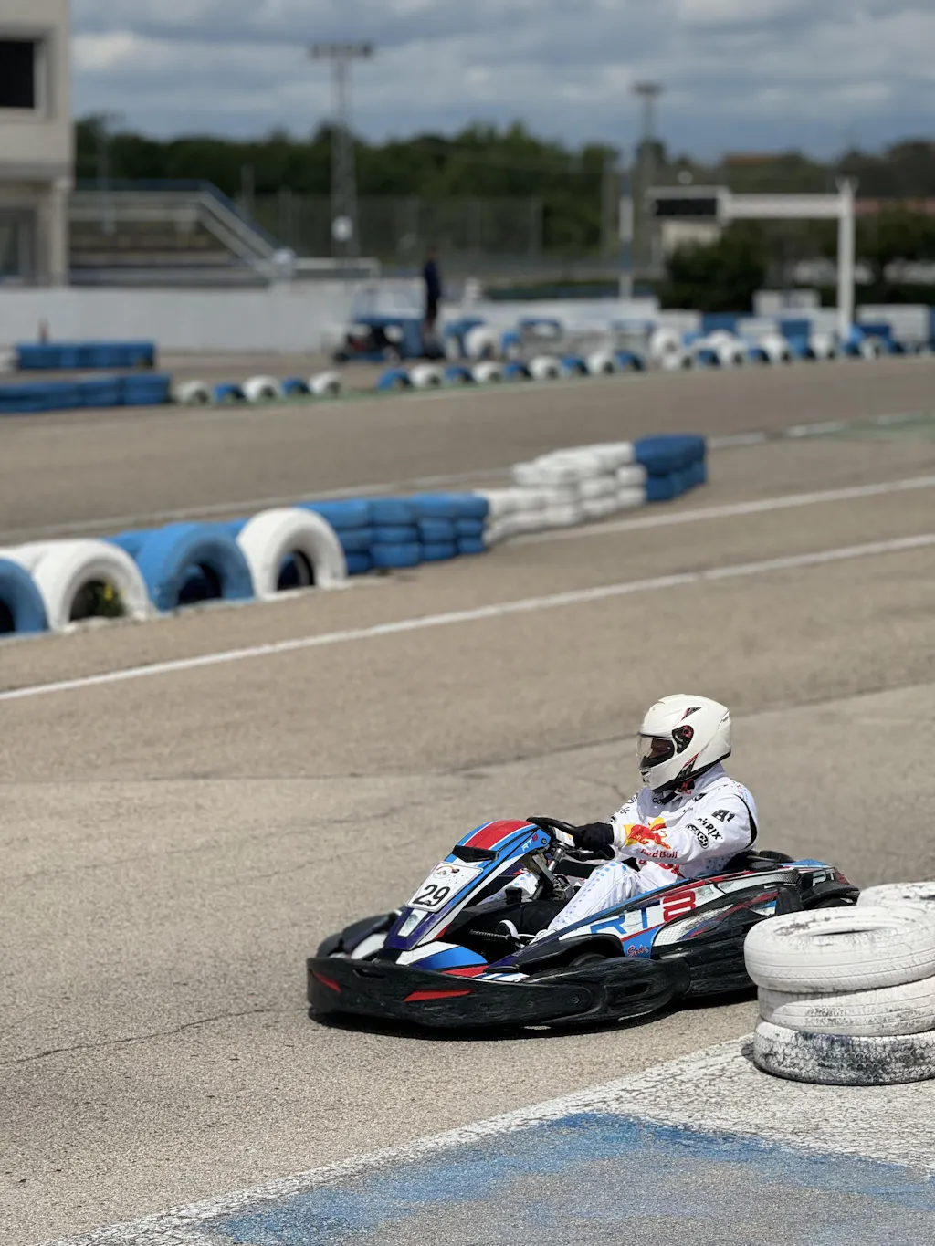 White Go Kart Racing suit With Free Gloves & Balaclava – Turbo X Gears