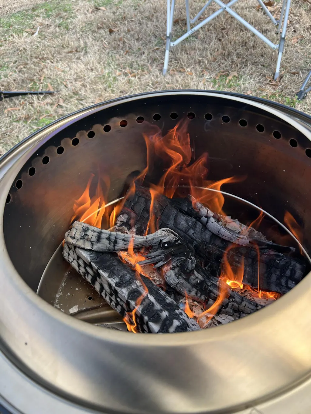 TURBRO Pluto Wood Burning Smokeless Bonfire Pit For Ourdoor Backyard