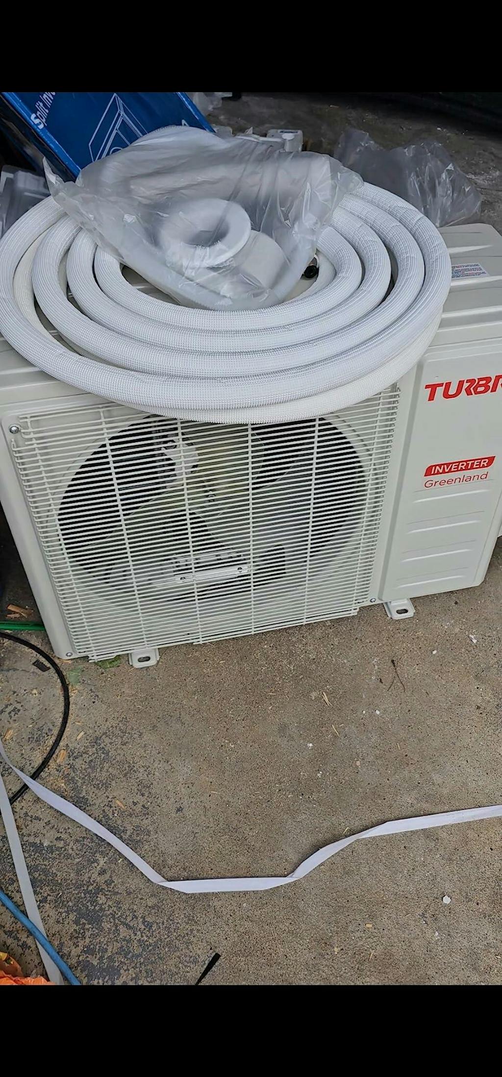 TURBRO 12000 BTU Ductless Mini Split AC with WiFi, Inverter System and ...