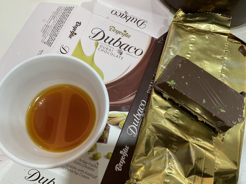 Beyoglu Dubaco Premium Dubai Chocolate 7 oz / 200 Gr - Crispy Kadayif ...