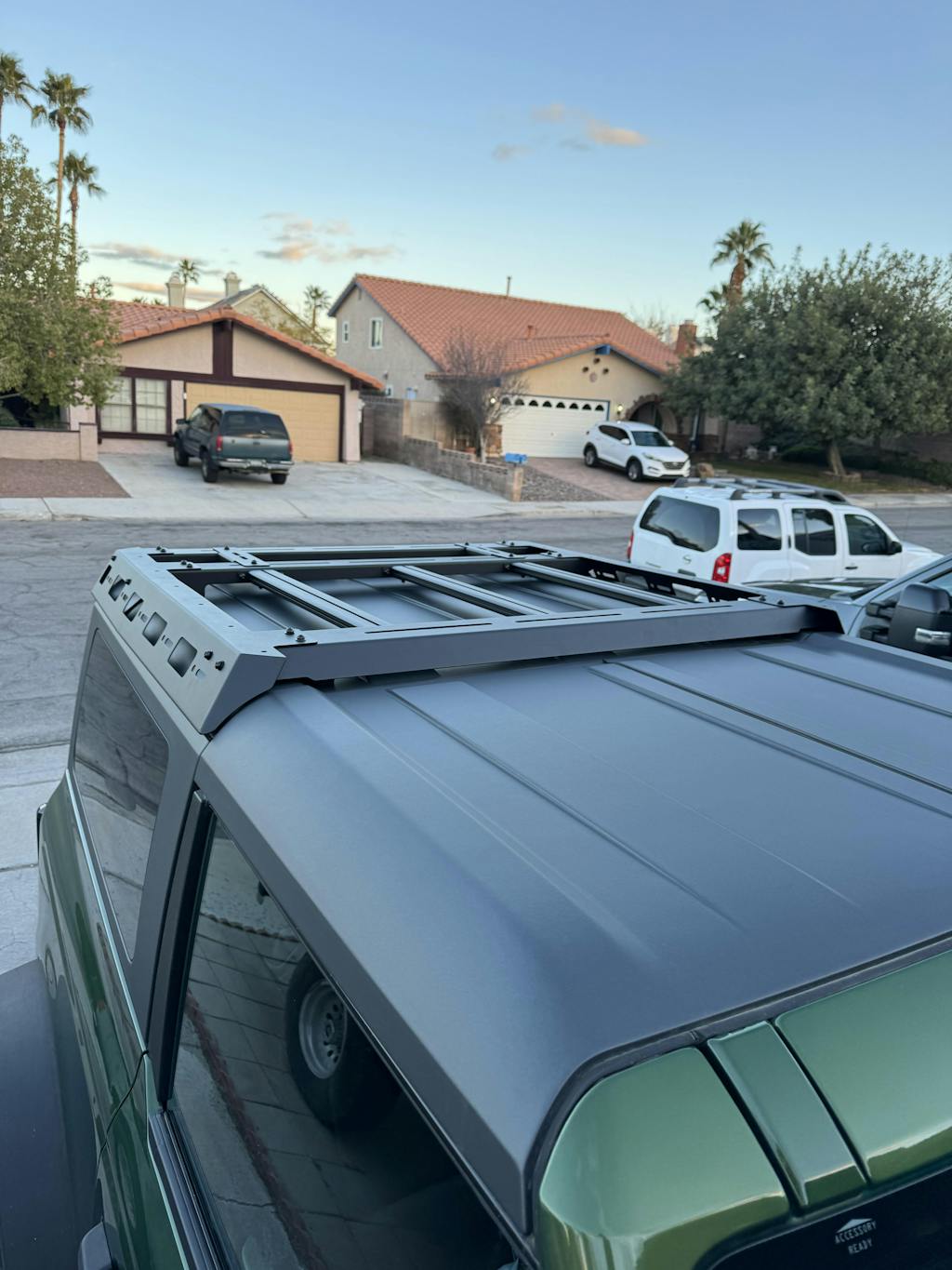 2021+ Ford Bronco 2 Door Hard Top Half Roof Rack | Turn Offroad