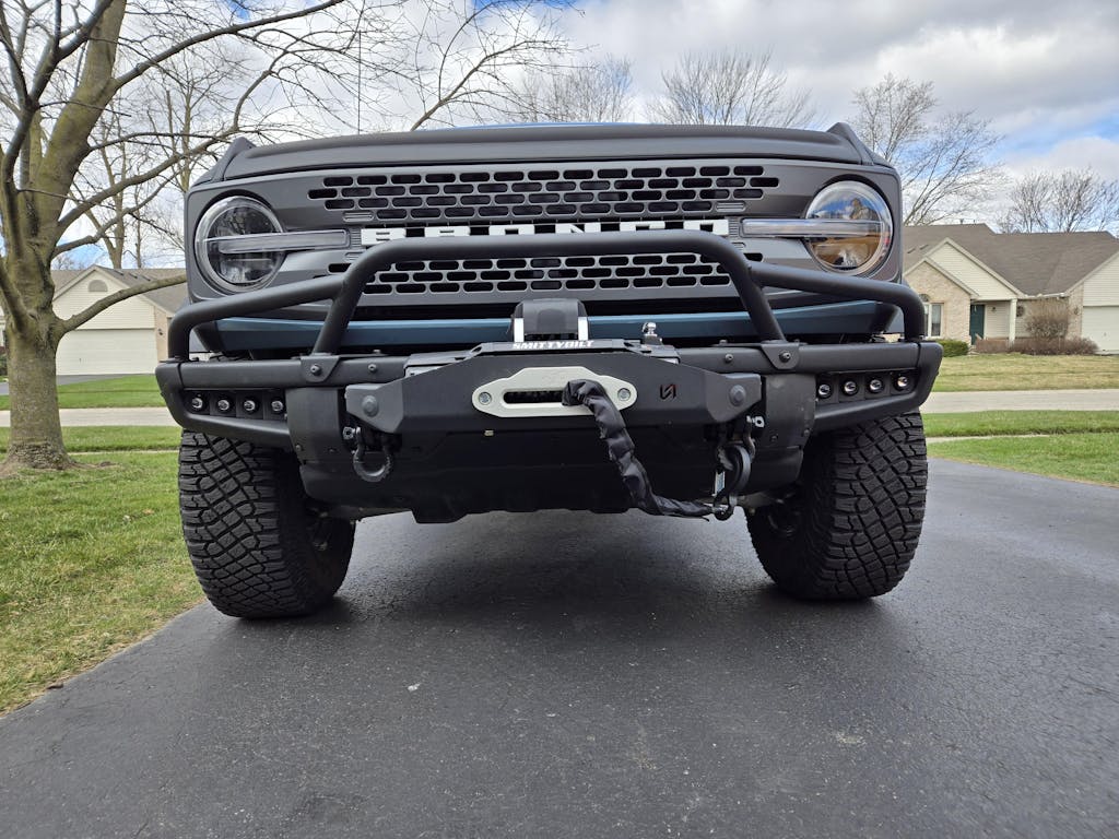 2021+ Ford Bronco OEM Modular Bumper / Raptor Winch Plate | Turn Offroad