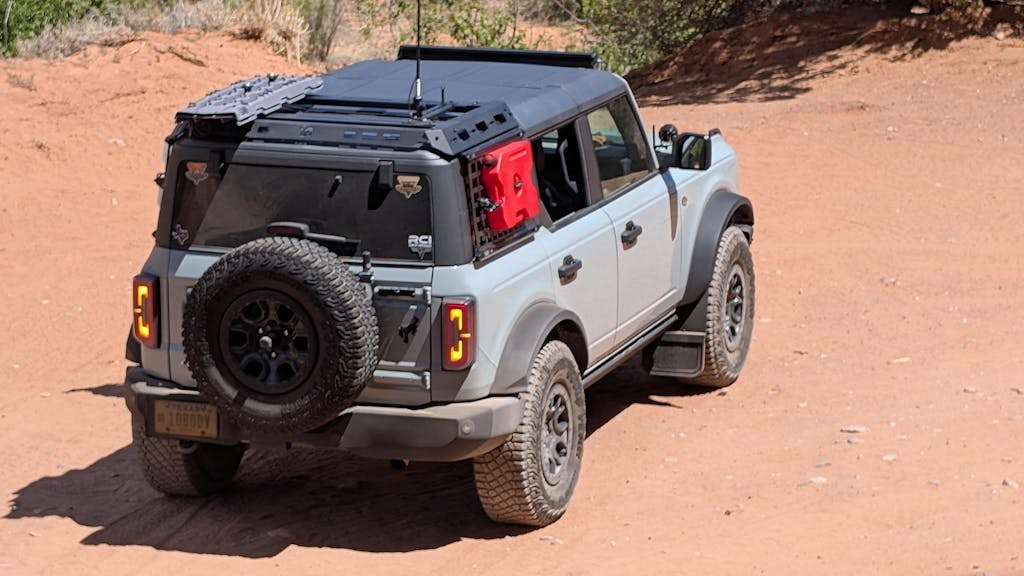 2021+ Ford Bronco 4 Door Hard Top Half Roof Rack | Turn Offroad