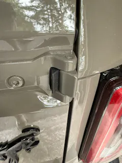 2021+ Ford Bronco HD Tire Carrier Tailgate Reinforcement | Turn Offroad