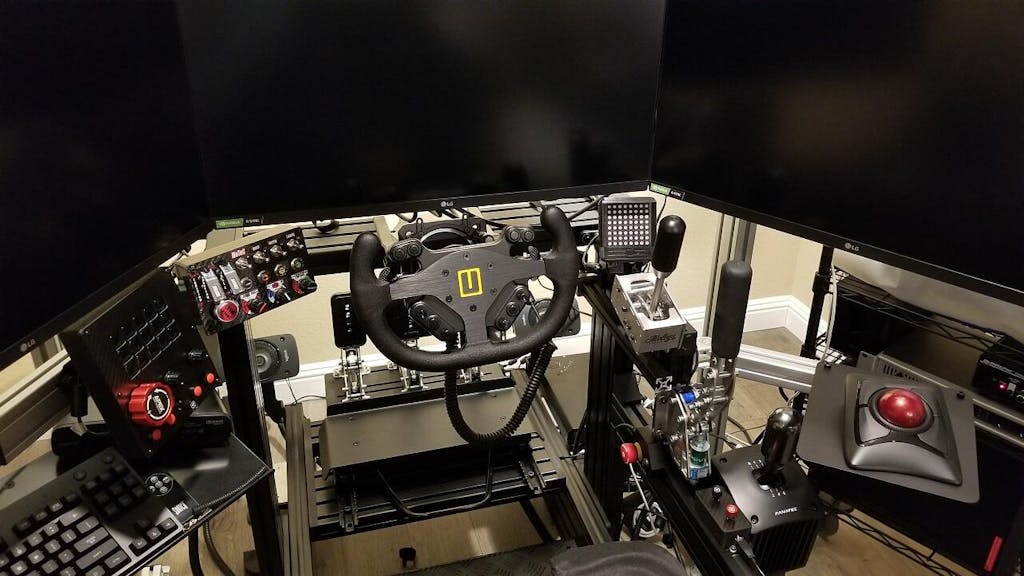 Turn BP2 Sim Racing Button Plate - Turn Racing