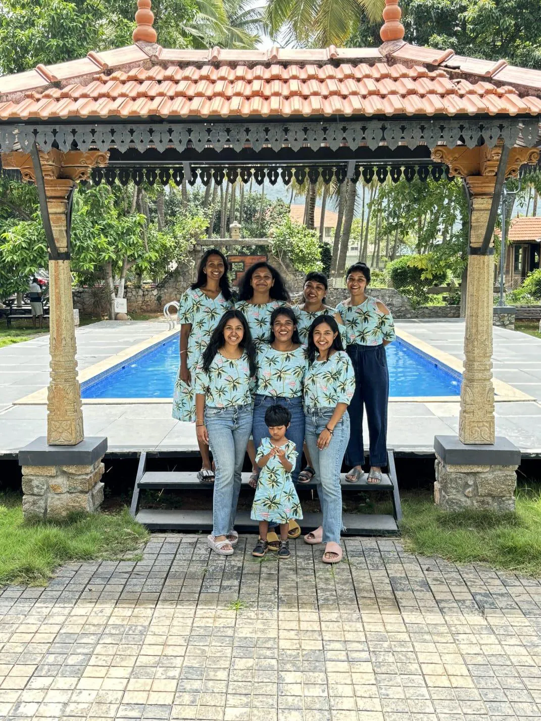 Rayon Family Matching Combo Dress