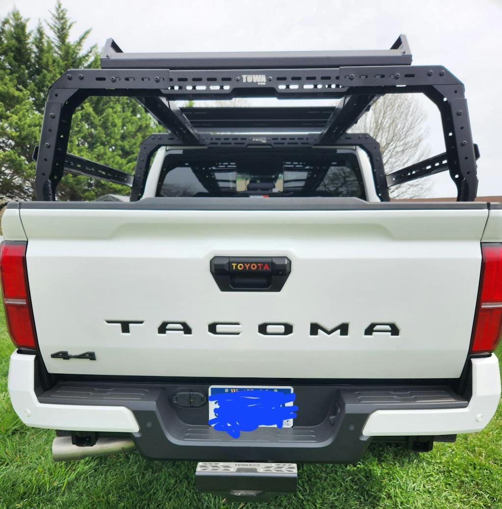 Toyota Tacoma 4CX Series Shiprock Height Adjustable Bed Rack – TUWA PRO®️
