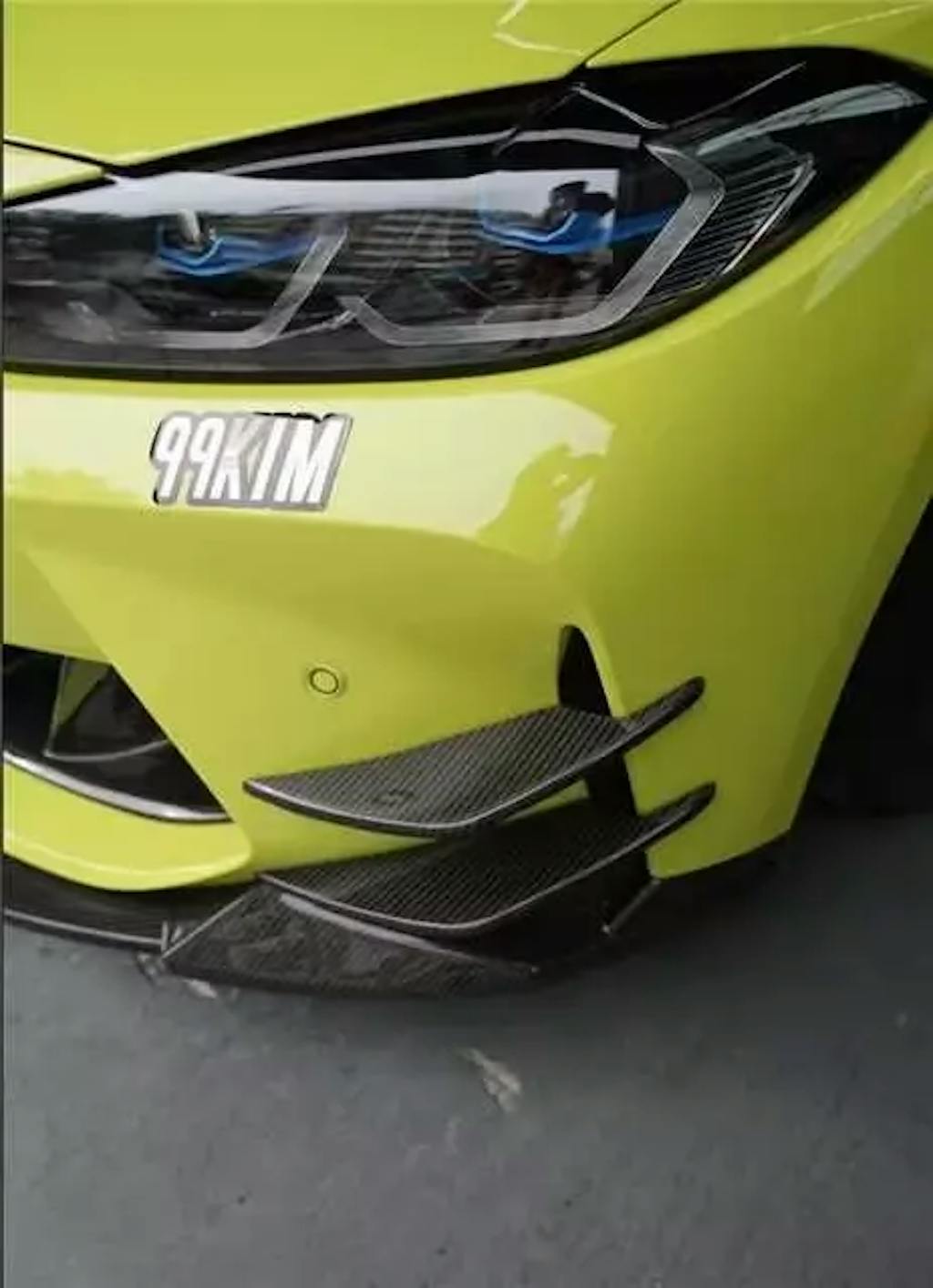 BMW M3 G80/G81 M4 G82/G83 AC SCHNITZER Carbon Front Canards