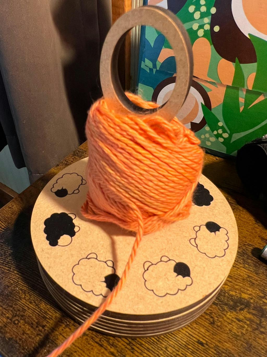 Sheep Yarn To Go Carousel - Twice Sheared Sheep