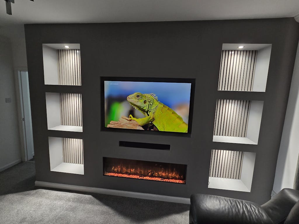 PRE BUILT MEDIA WALL PACKAGES | Twilight Fires