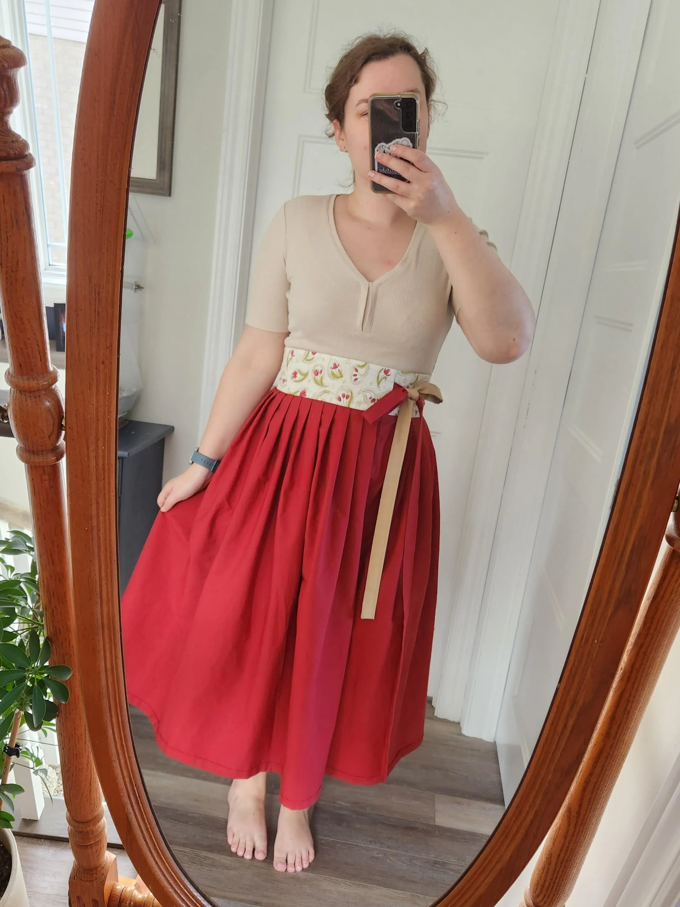 PDF Hanbok Wrap Skirt Pattern - Sewing Therapy – Two O Nine Fabric