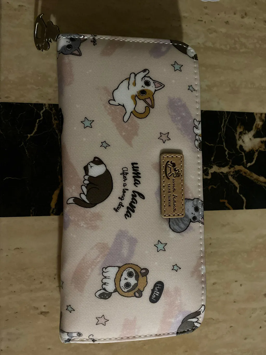Midnight Blue Boba Corgi Long Wallet – Tworgis