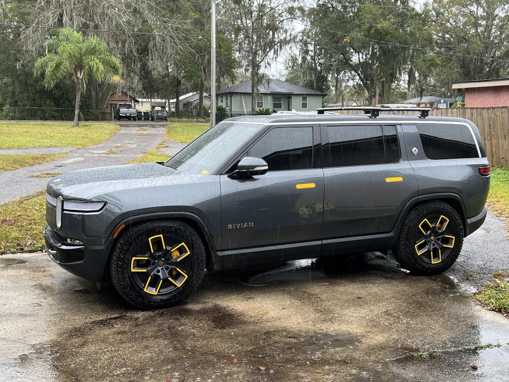 Door Handles Vinyl Covers | Carbon Fiber Wrap Rivian R1S/R1T 2021-2026 ...