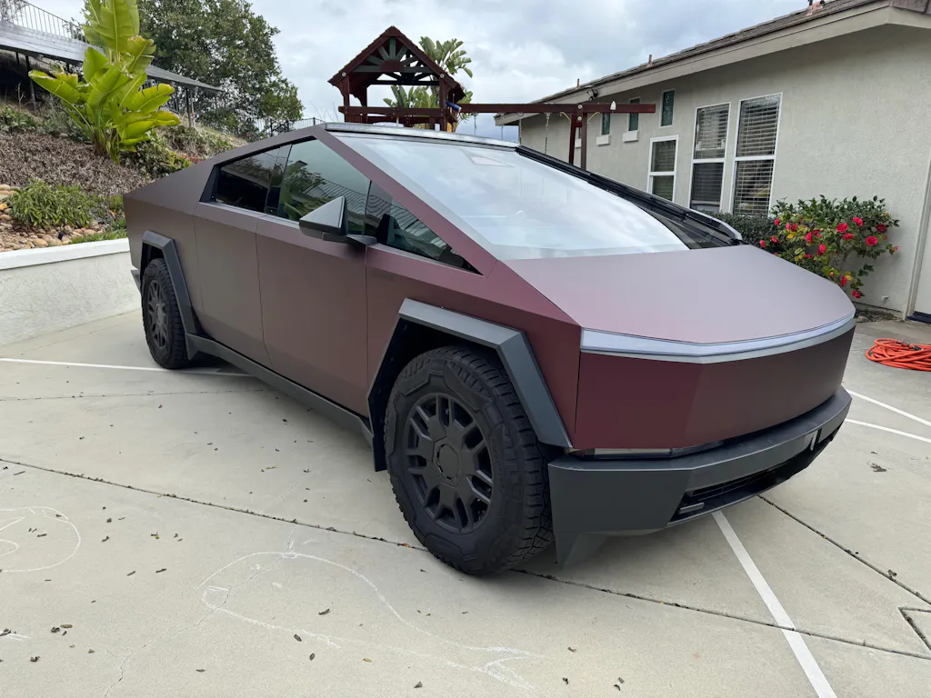 Full Body Color Change Kit | Color Infused PPF for Tesla Cybertruck ...
