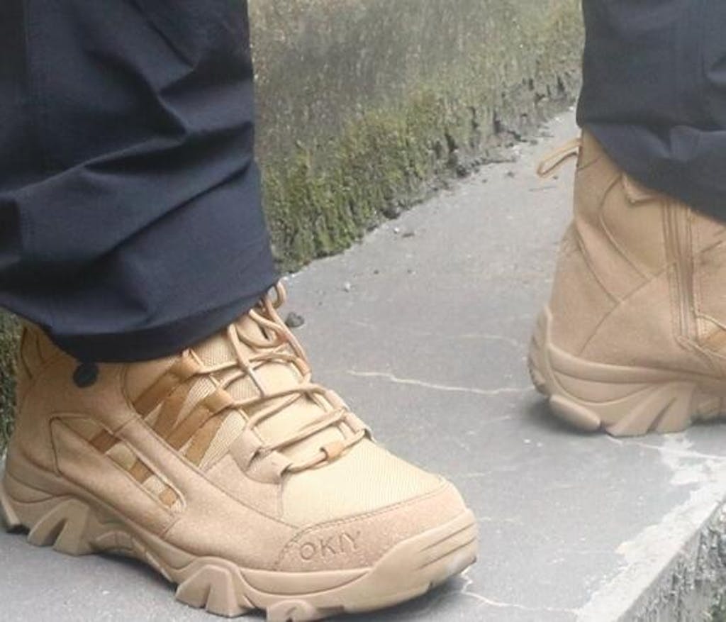 Men's High Top Tactical Outdoor Boots Lightweight Military Boots – TWS USA