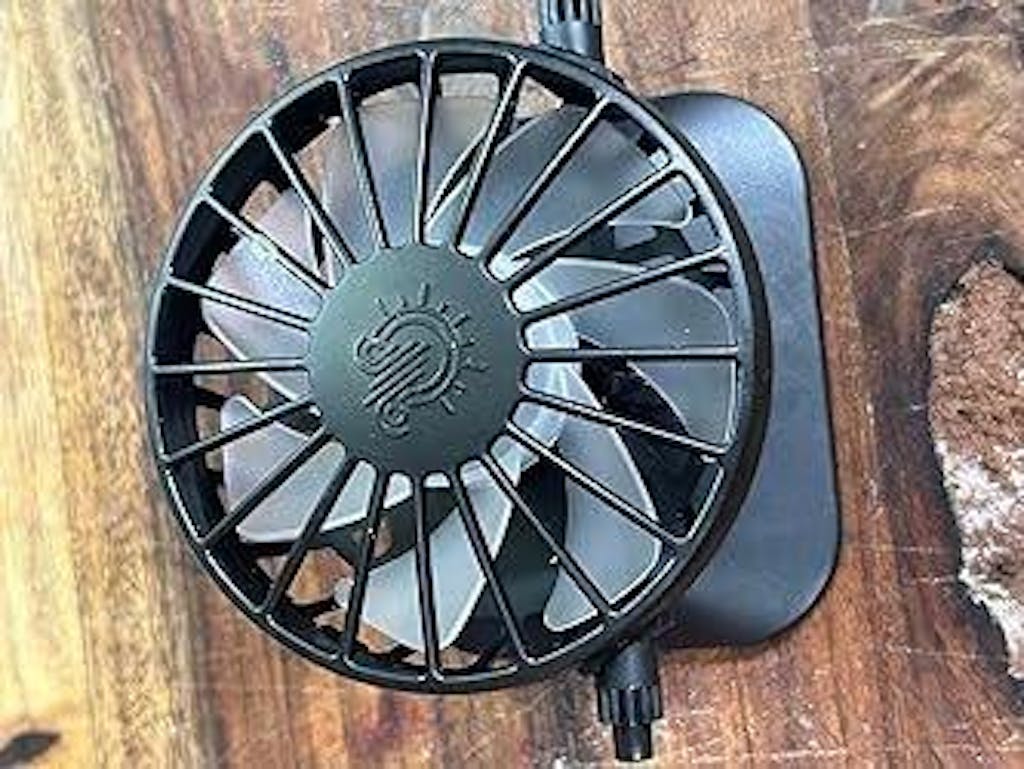 Wide Brim Sun Hat with Solar Fans – Outdoor Work, Fishing & Gardening ...