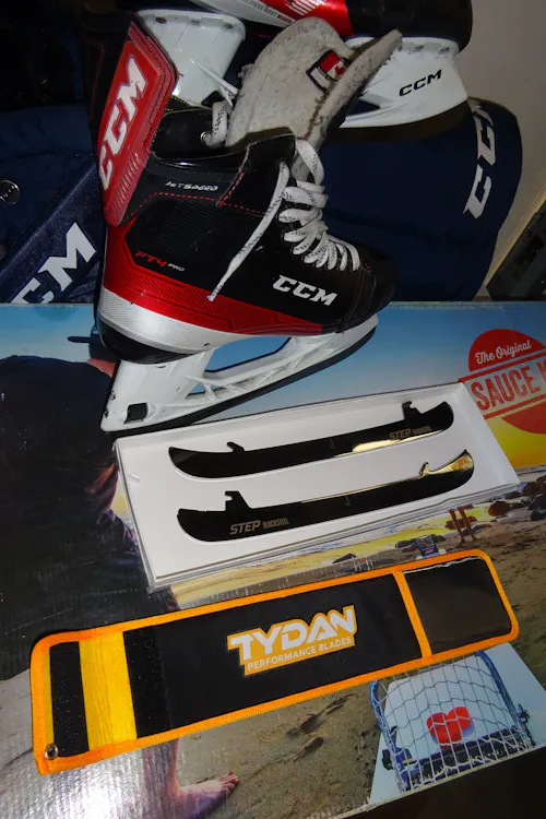 Hockey Skate Blades | Custom Profiling, Sharpening & Engraving – Tydan ...