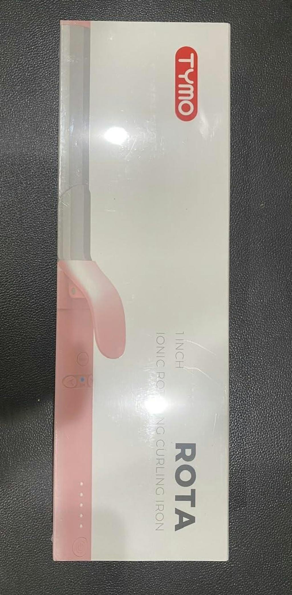 TYMO ROTA PINK Automatic Rotating Curling Iron & Wand (Hair Curler ...