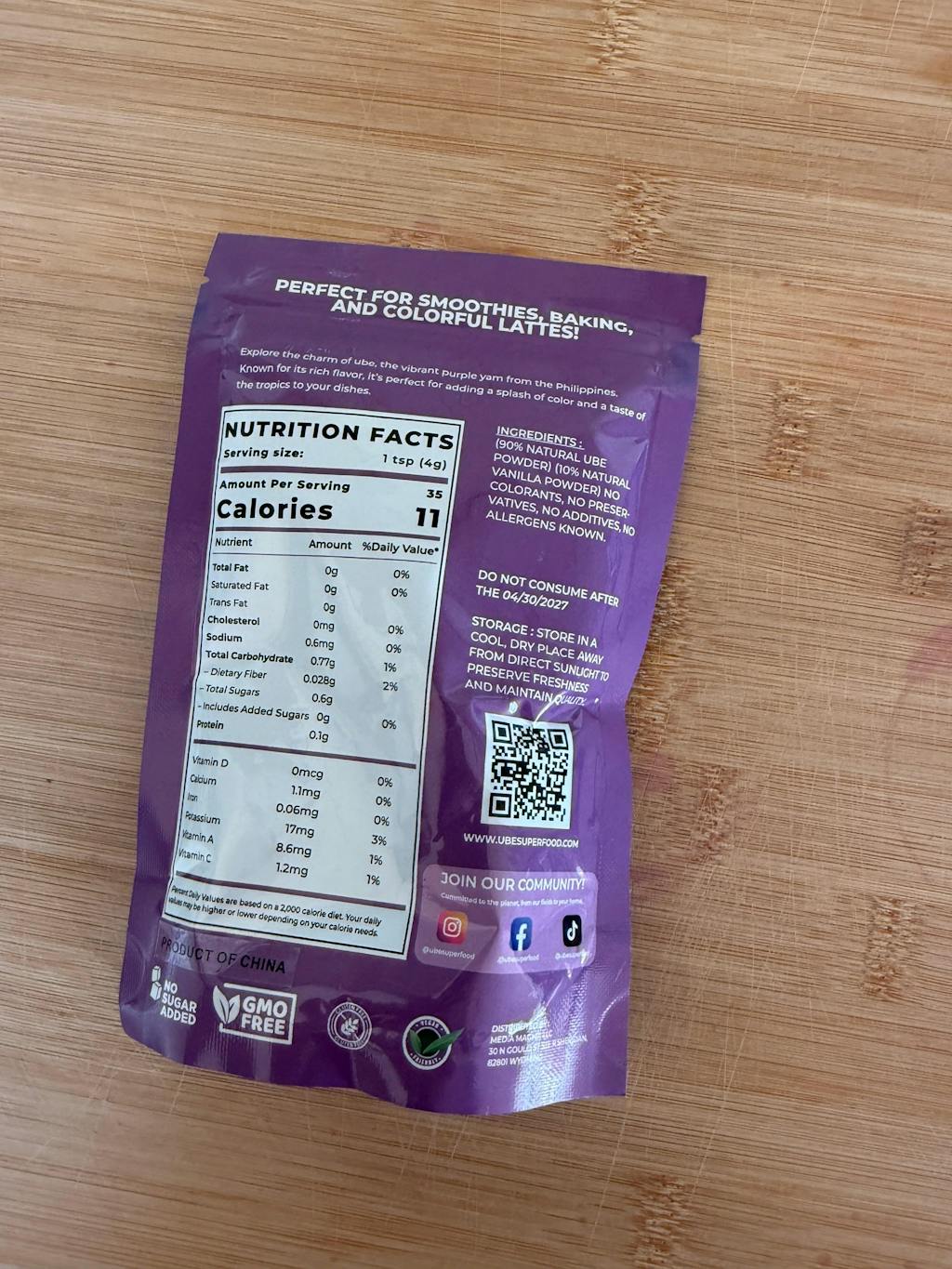 Ube powder (USDA Organic) – Ube Superfood