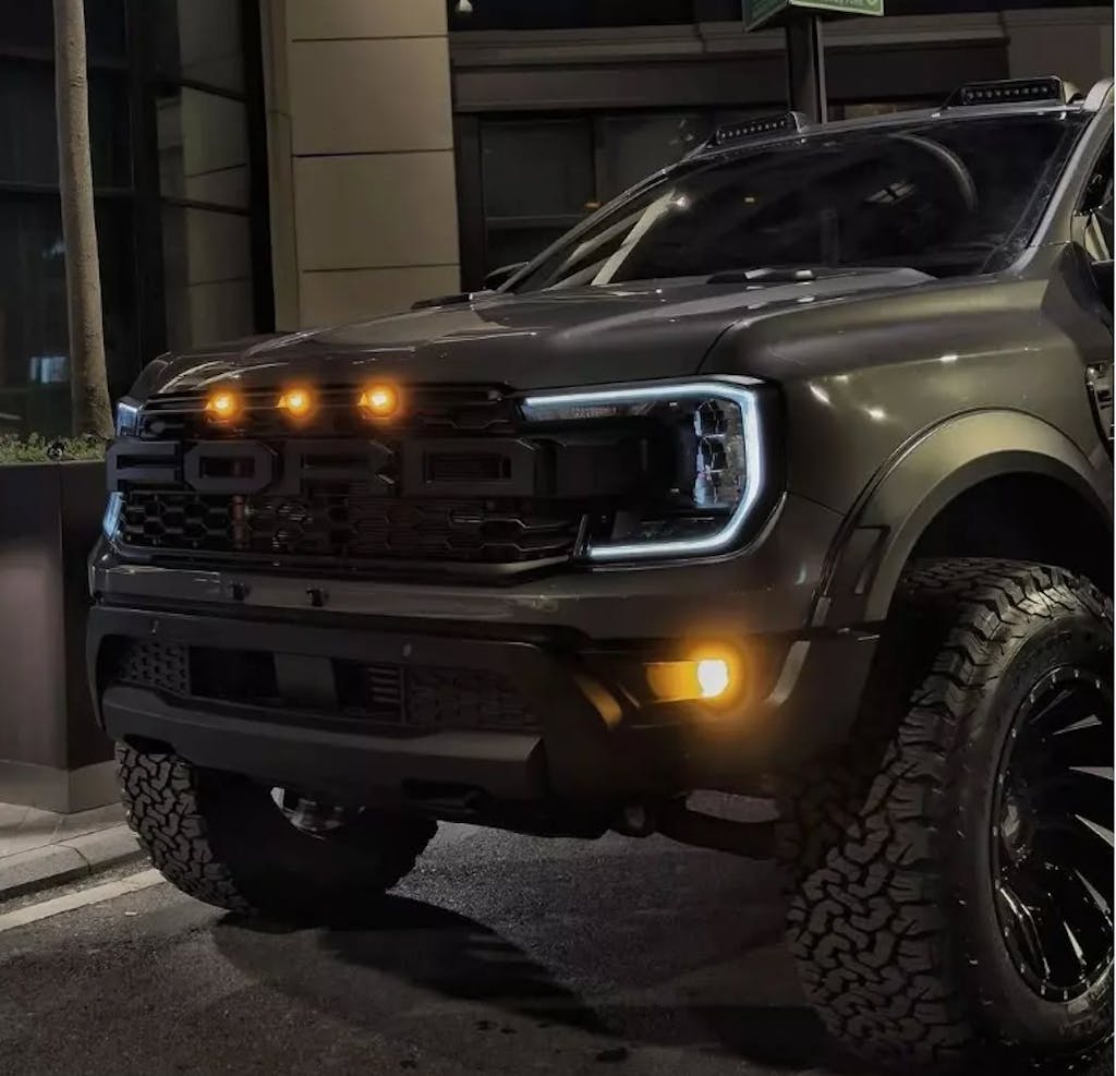 For 1999-2004 Excursion F250 F350 F450 F550 Ford Raptor Style Grill Re ...