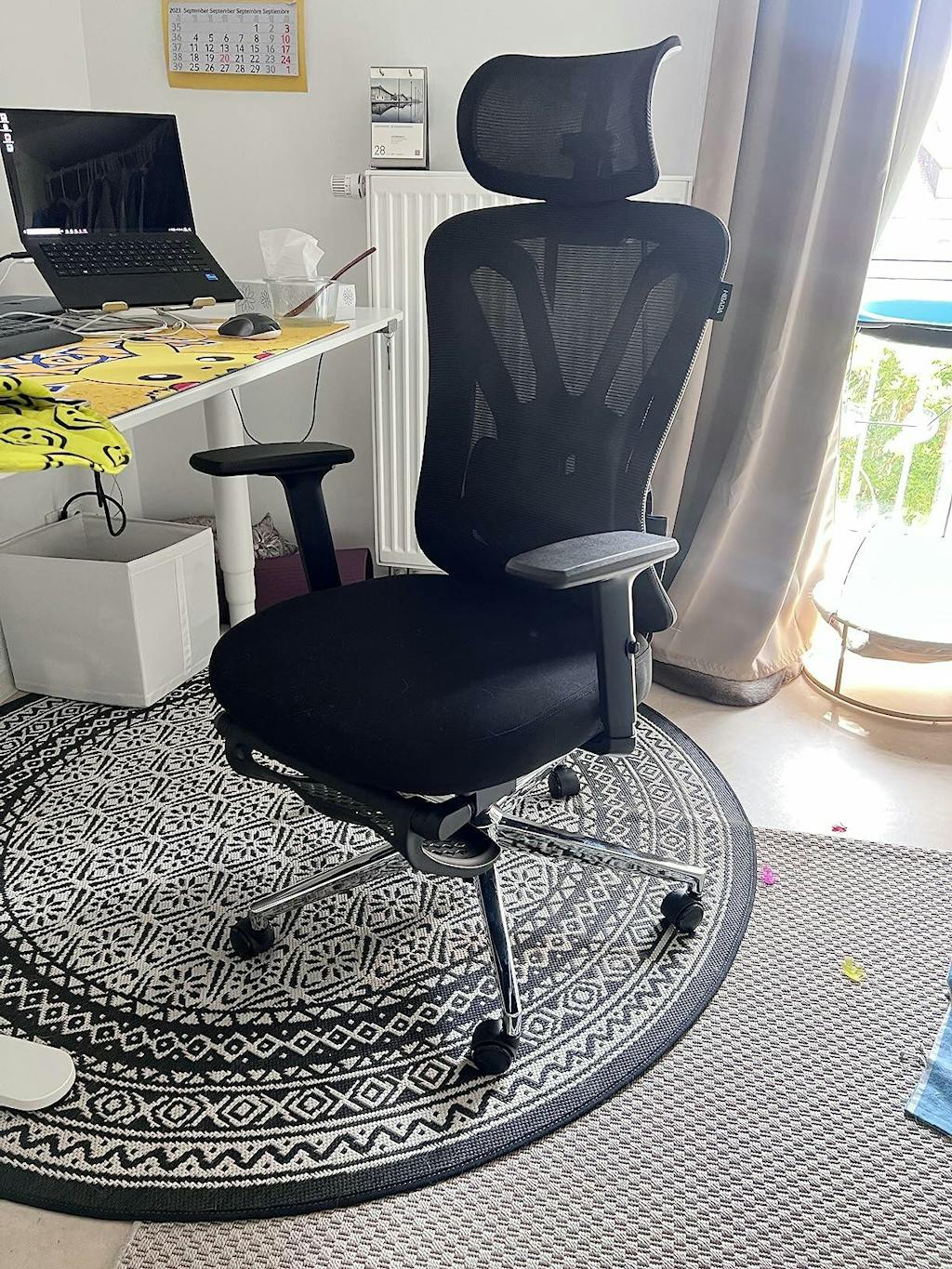 HBADA P5 Ergonomic Office Chair with Footrest