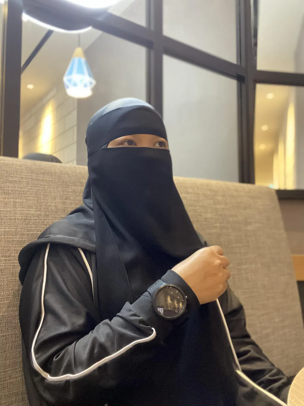 Round Niqab | Long 20" - UKHT LONDON