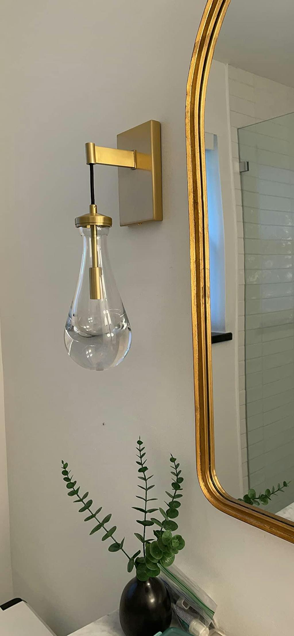 Rain Cord Modern Outdoor Garage Exterior Wall Sconce Lights, Bathroom ...