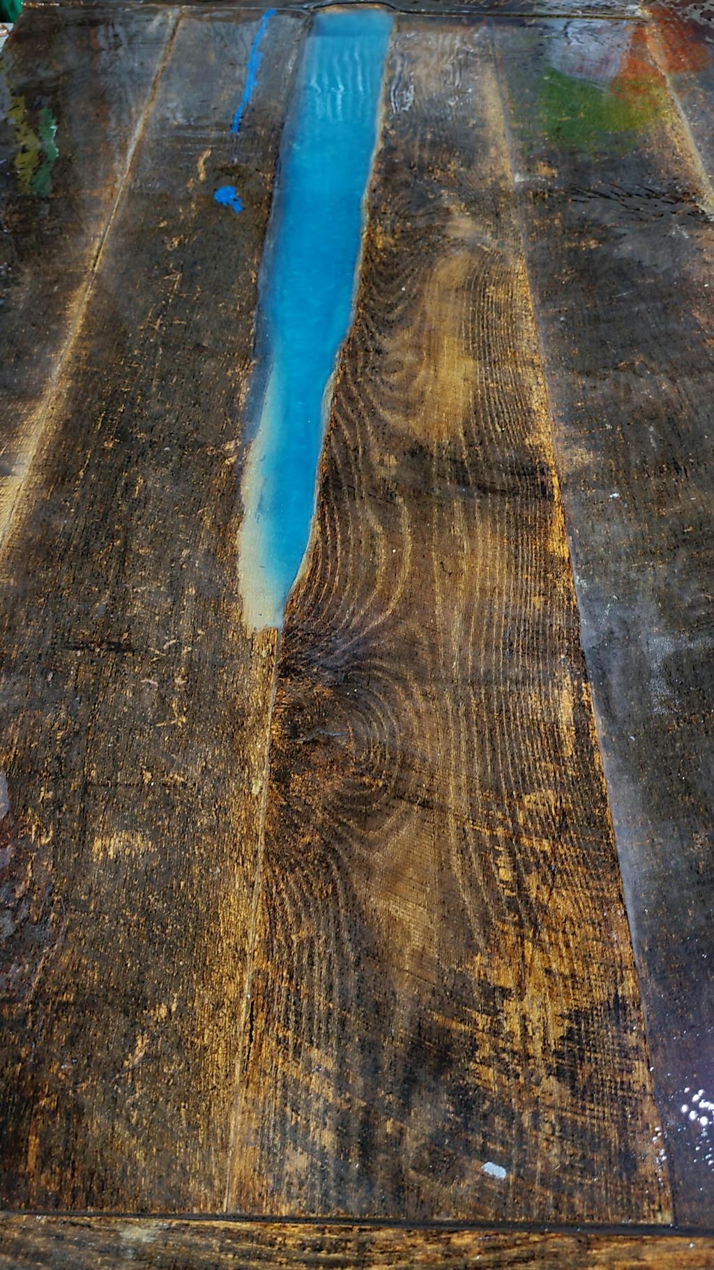 River Table Turquoise Epoxy Color Powder by Pigmently