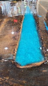 Epoxy Mica Powder - River Table Turquoise Color Pigment
