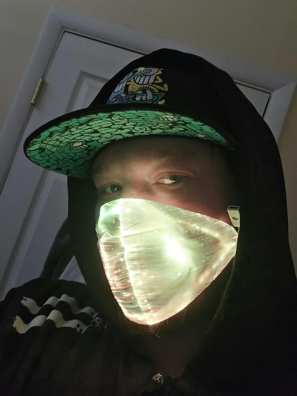 Ultra LED Light Up Face Mask | Breathable Face Covering - UltraPoi