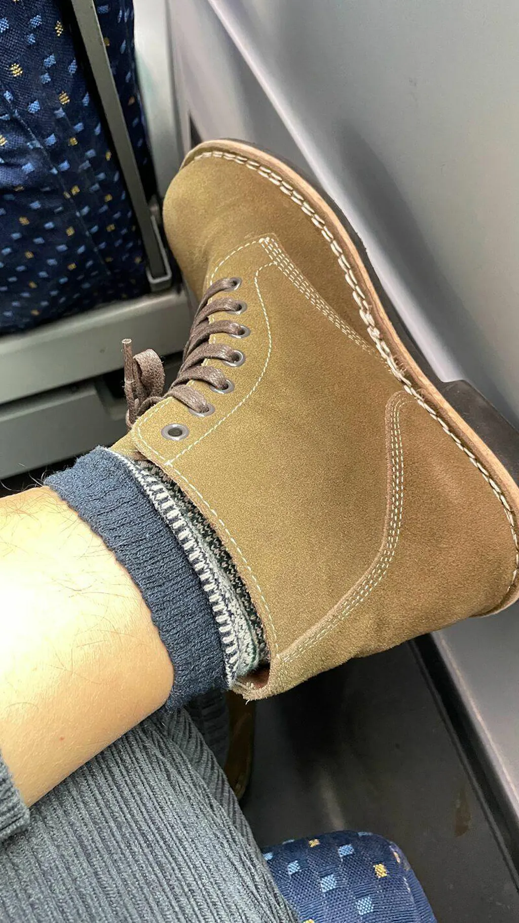 Brown Suede M43 Boondocker Boots for Man