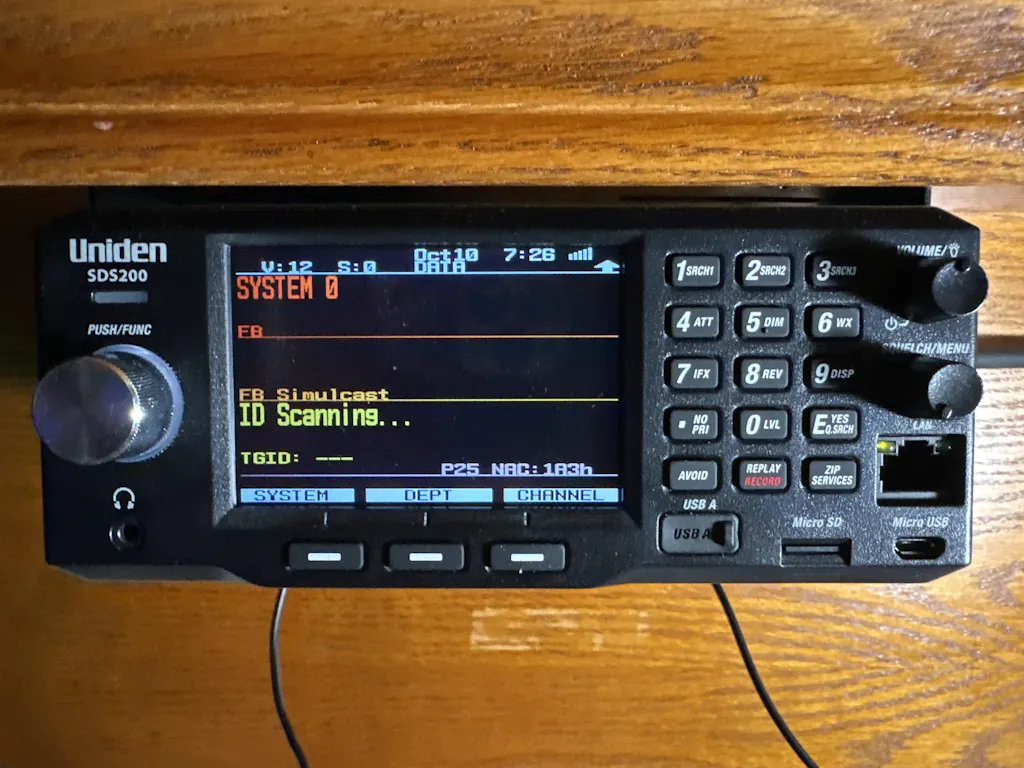 SDS200 Radio Scanner – Uniden America Corporation