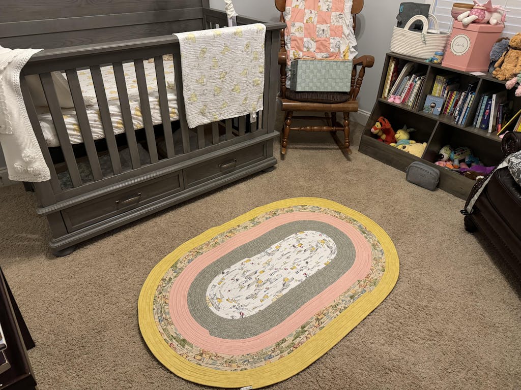 Custom Oval Jelly-Roll Rug – uniquelymateo
