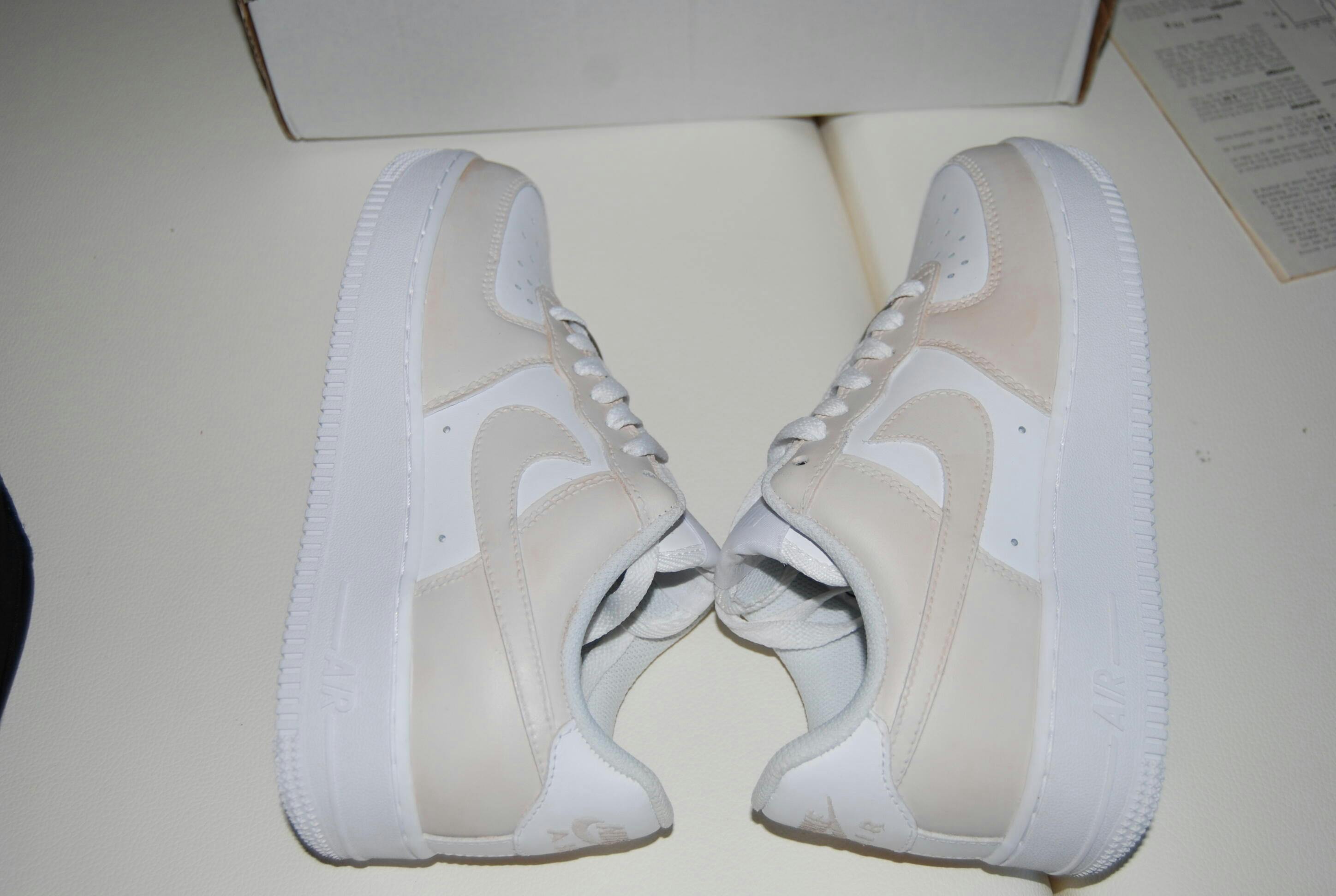 Beige Brown AF1 Custom Air Force 1 – unitecustom