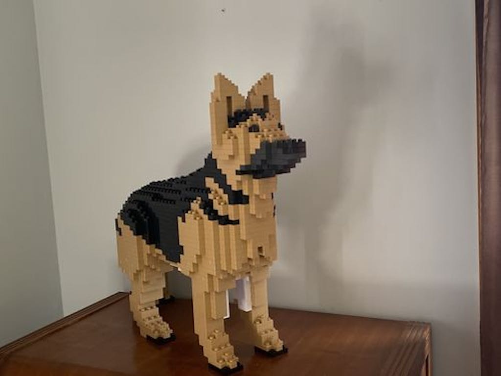 German Shepherd - Pet Building Kit - Build 'Em Pets